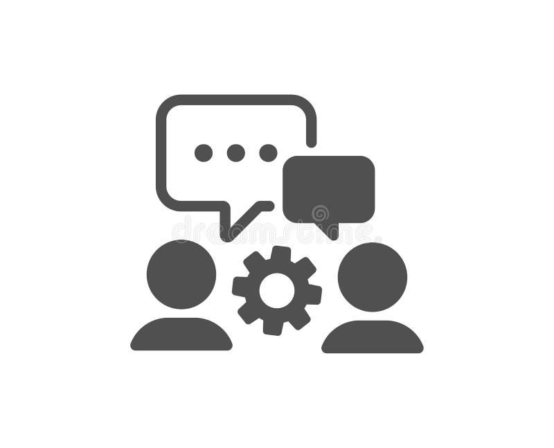 Engineering Team Icon. Engineer or Architect Group Sign. Vector Stock ...