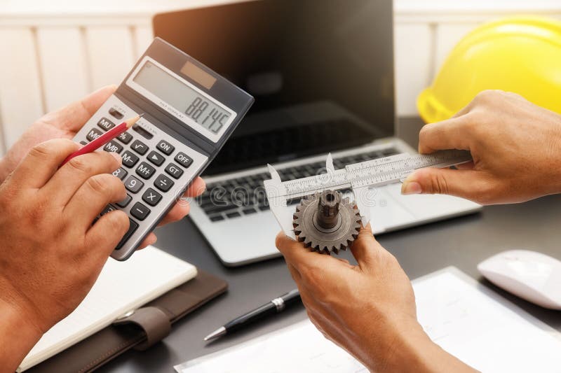 The Engineering Team is Working on Their Project Together. Man Work ...