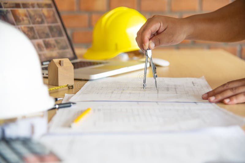 Engineering Teams are Meeting To Present and Discuss Construction Work ...