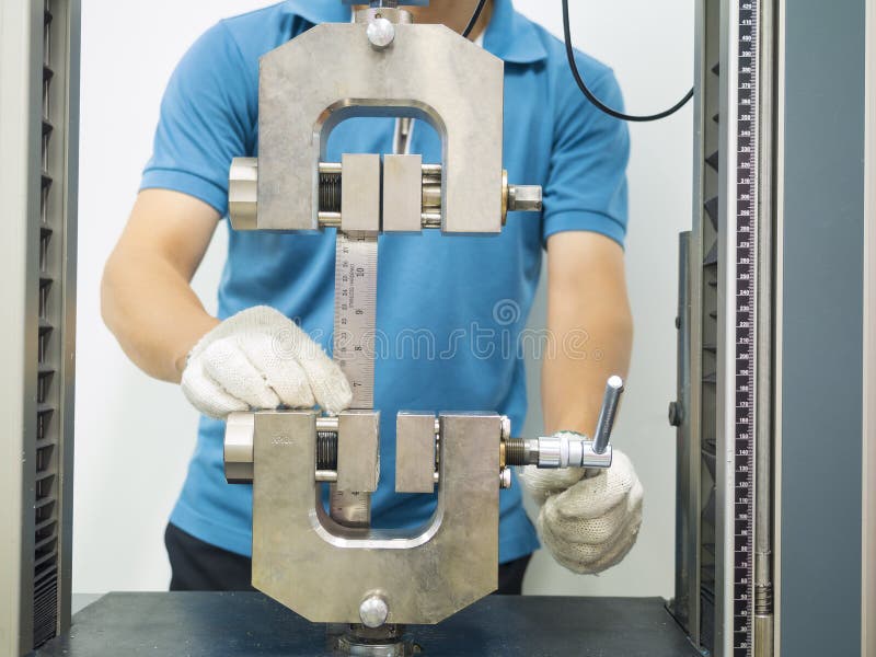 Engineering Testing Machine Stock Image - Image of preparation ...