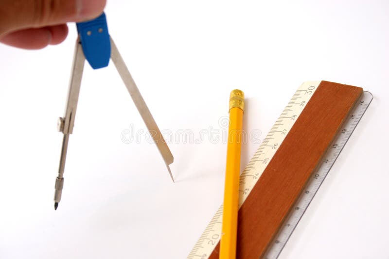 Engineering tools stock photo. Image of desktop, centimeter - 1055888