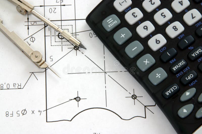 Engineering tools stock photo. Image of construction, measurements ...