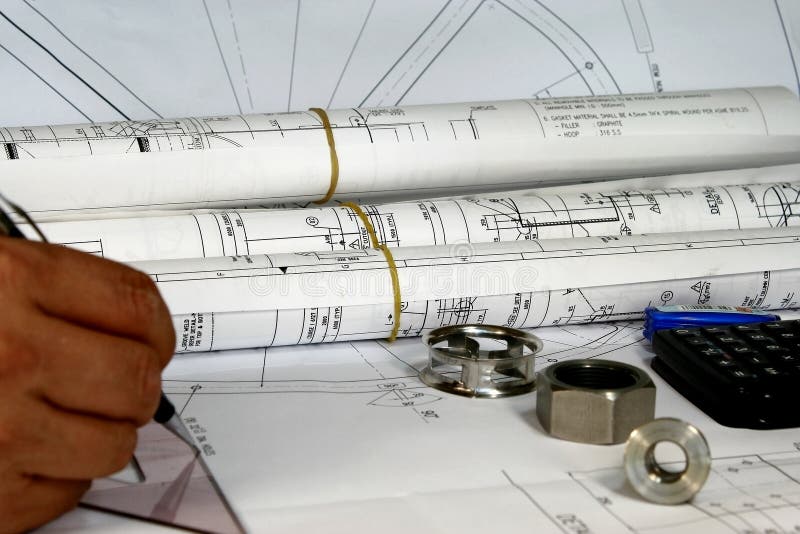 Engineering Tools stock photo. Image of templates, contractor - 5137126