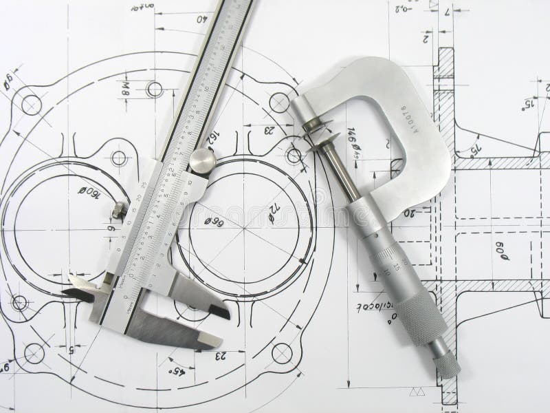 Engineering tools stock image. Image of engineering, diagram - 5313695
