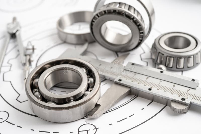 Engineering Tools and Mechanical Industrial with Vernier Caliper and ...