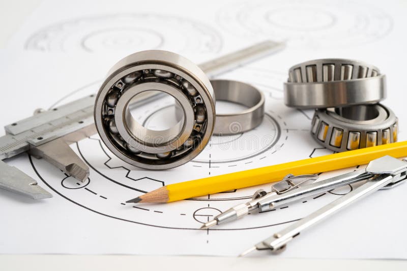 Engineering Tools and Mechanical Industrial with Vernier Caliper and ...