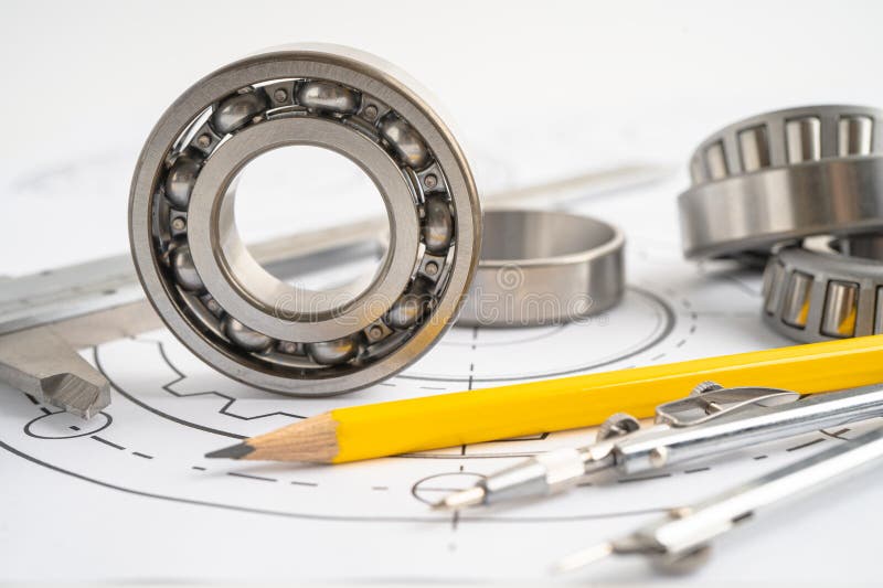 Engineering Tools and Mechanical Industrial with Vernier Caliper and ...