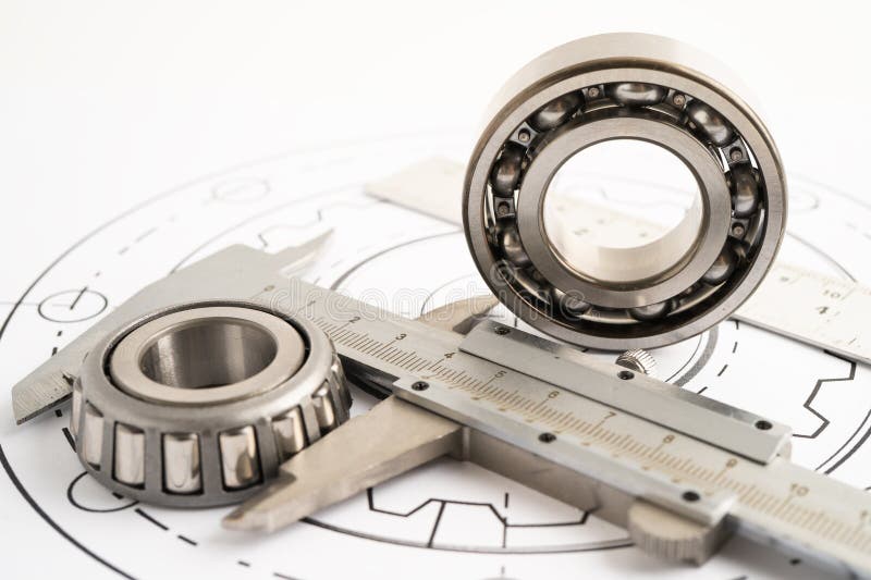 Engineering Tools and Mechanical Industrial with Vernier Caliper and ...