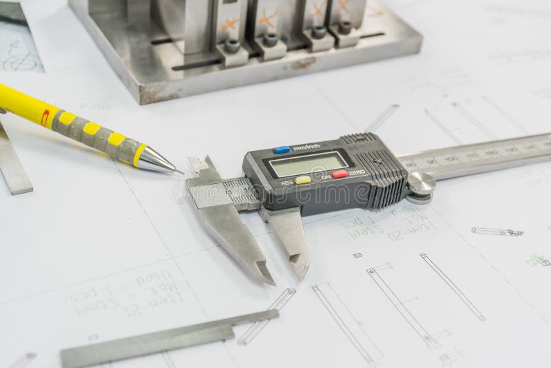 Engineering tools stock photo. Image of mechanical, dividers - 56847084