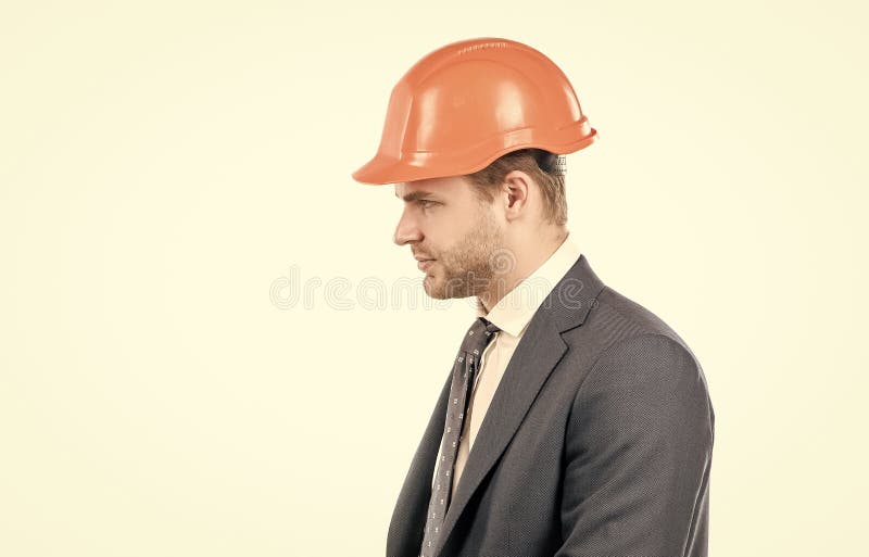 Engineering with Value. Profile Portrait of Engineer. Civil Engineer ...