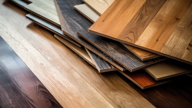 Engineering or Veneer Wooden Flooring ,click-lock Type ,samples Palette ...