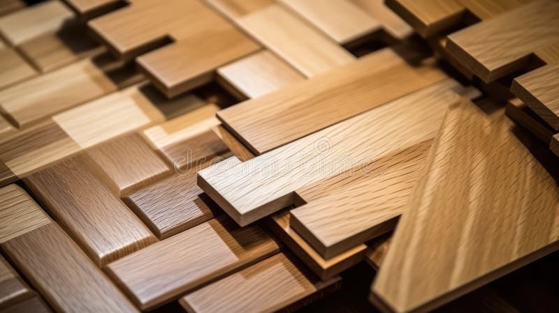 Engineering or Veneer Wooden Flooring ,click-lock Type ,samples Palette ...