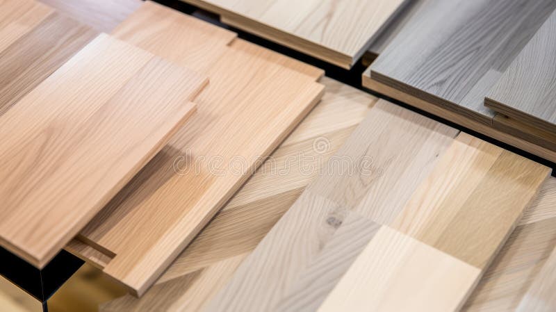 Engineering or Veneer Wooden Flooring ,click-lock Type ,samples Palette ...
