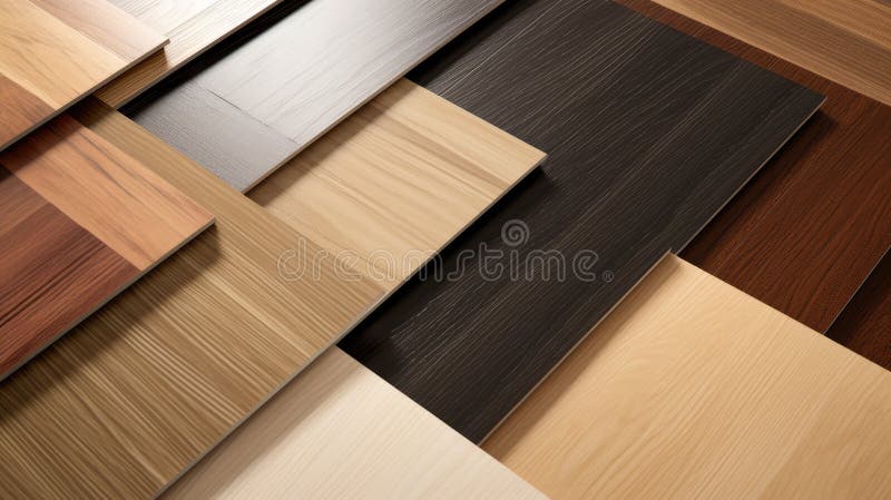 Engineering or Veneer Wooden Flooring ,click-lock Type ,samples Palette ...