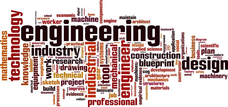 Engineering Word Illustration Stock Vector - Illustration of design ... Engineering Word Illustration Stock Vector - Illustration of design ...