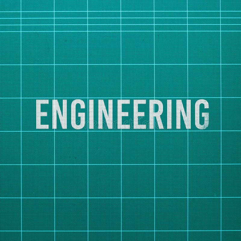 Engineering Word on Cutting Mat Stock Image - Image of investment ...