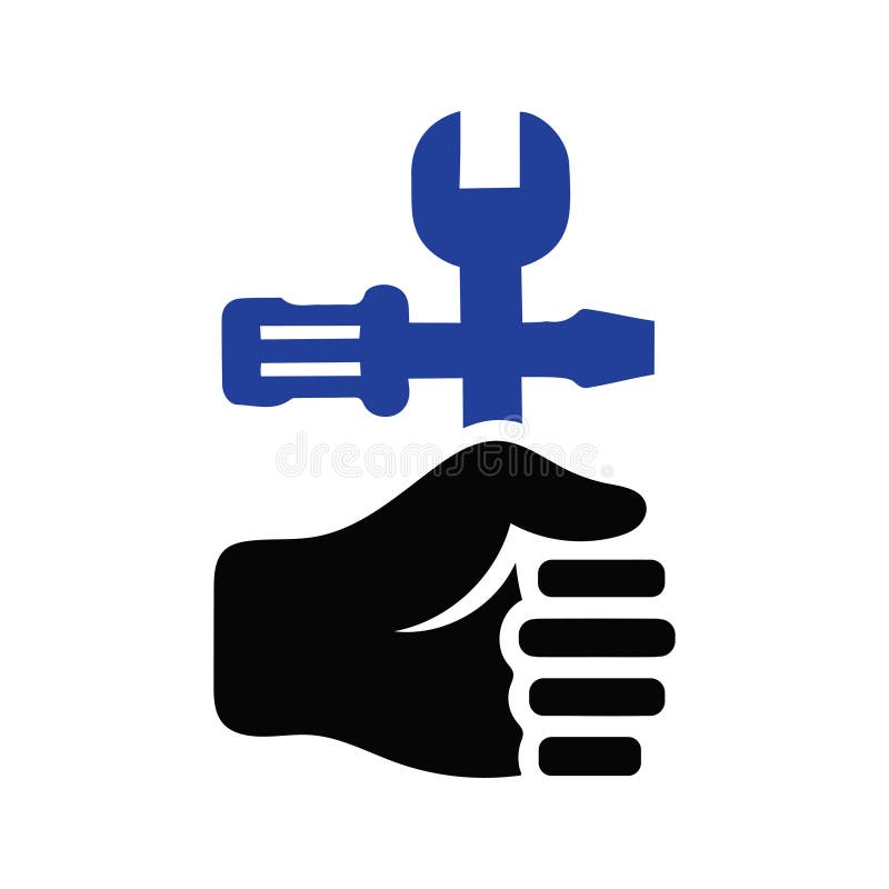 Engineering Work Tools Icon Stock Vector - Illustration of repair ...