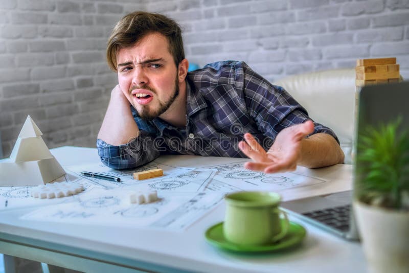 Engineering Working with Designing Mechanical Parts is Using 3D ...