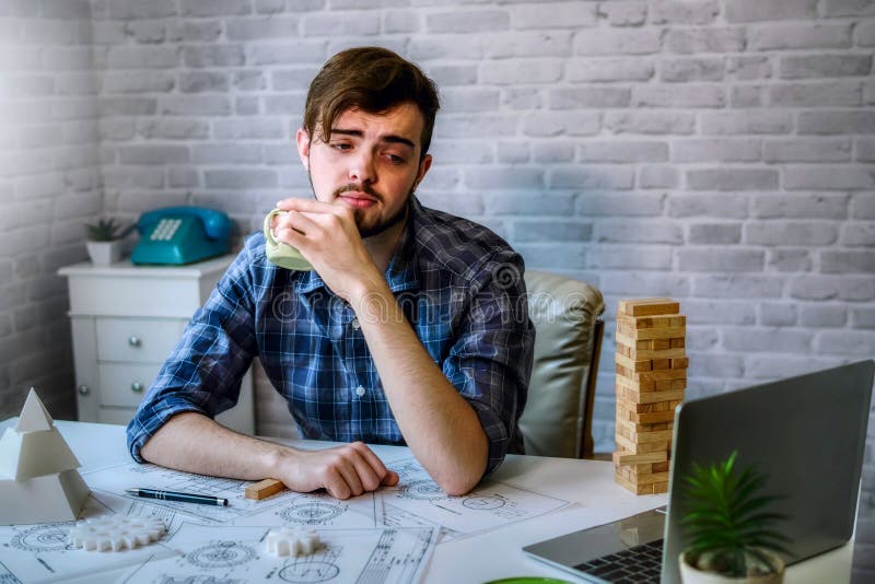 Engineering Working with Designing Mechanical Parts is Using 3D ...