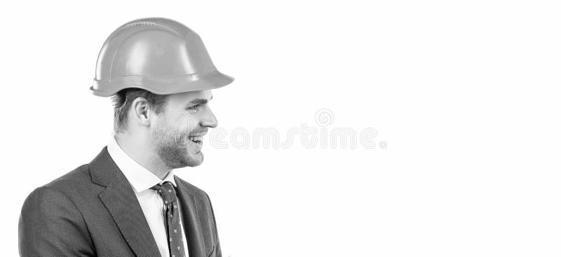 Civil Engineering Portrait Engineer Wearing Helmet with Wondrous Double ...