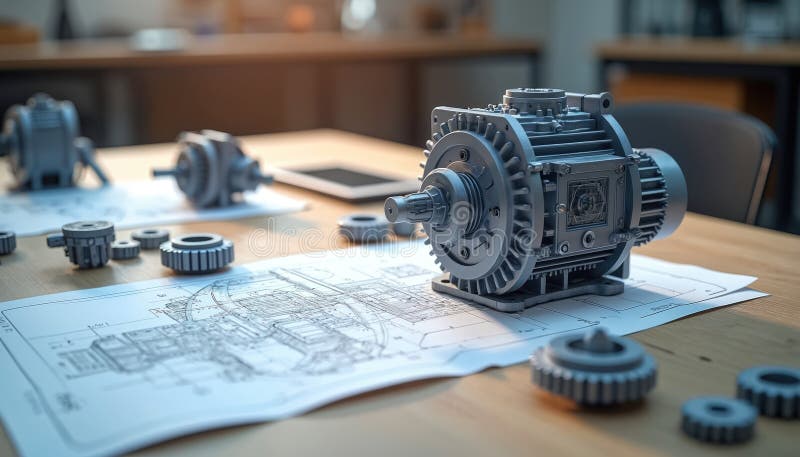 Gearbox Design Process Stock Illustrations – 452 Gearbox Design Process ...