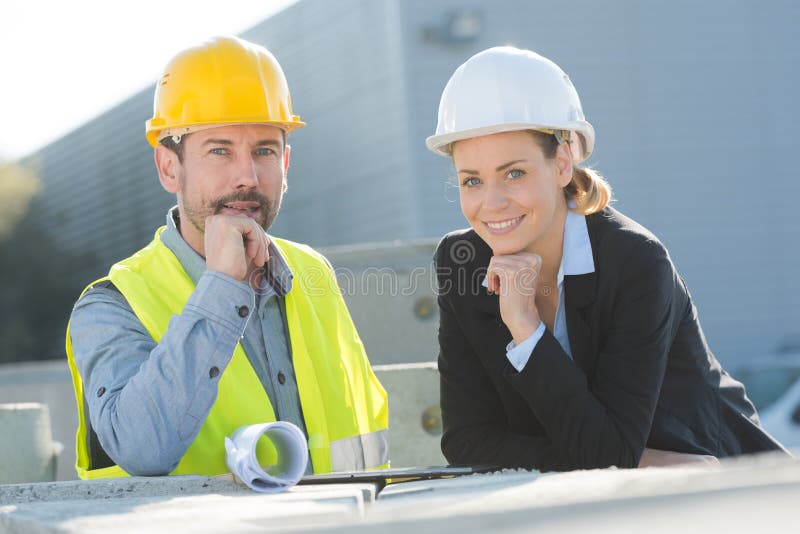 Engineers and Architect in Quality Inspection Building Construction ...