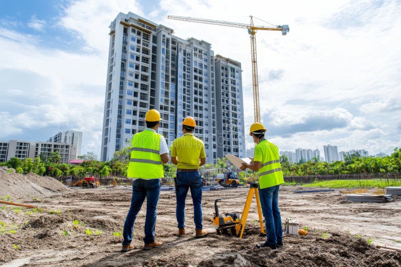 Engineers and Architects Collaborate on High Rise Construction ...