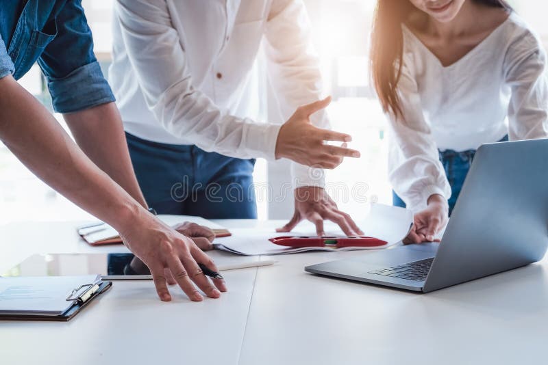 Engineers or Architects are Consulting the Design of Building ...