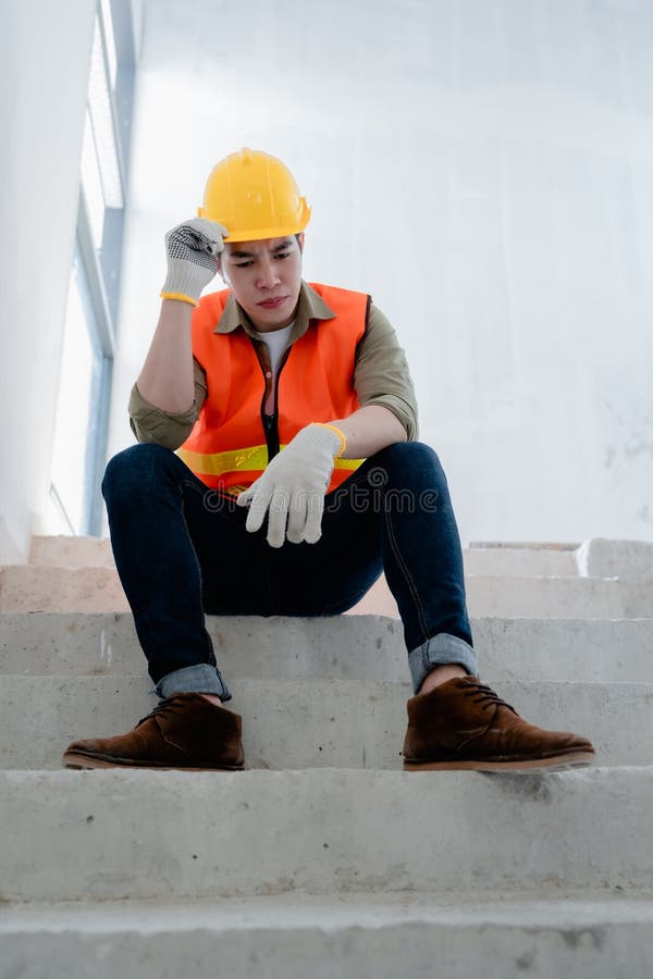 Engineers or Architects Show Signs of Exhaustion and Discouragement ...