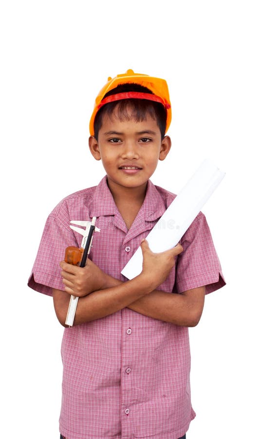 Engineer stock photo. Image of childhood, joyful, builder - 60777850