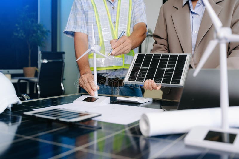 Engineers Collaborate on Solar and Wind Energy, Driving Sustainability, Innovation, and Clean ...