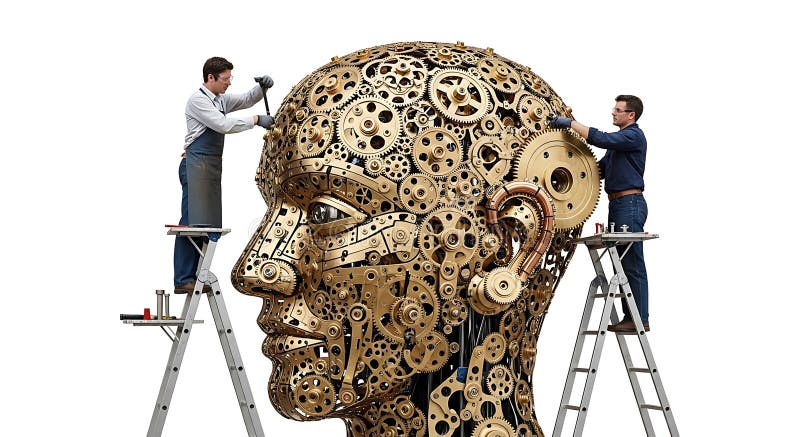 Mechanical Human Head Stock Illustrations – 8,365 Mechanical Human Head ...
