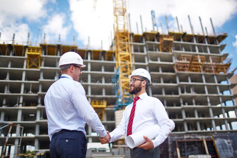 Construction partners stock image. Image of construction - 71654231