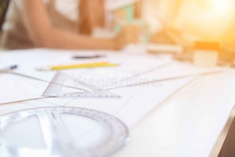 Engineers and Designers are Discussing the Layout of the House and the ...