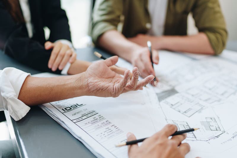 Engineers, Designers and Interior Designers are Finalizing the Design ...