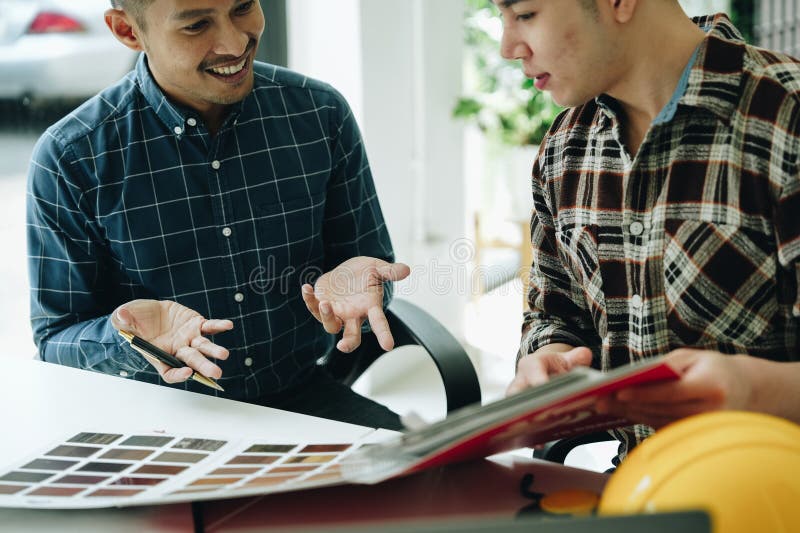 Engineers, Designers and Interior Designers are Finalizing the Design ...