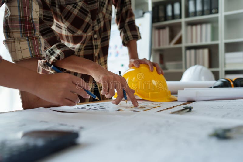 Engineers, Designers and Interior Designers are Finalizing the Design ...