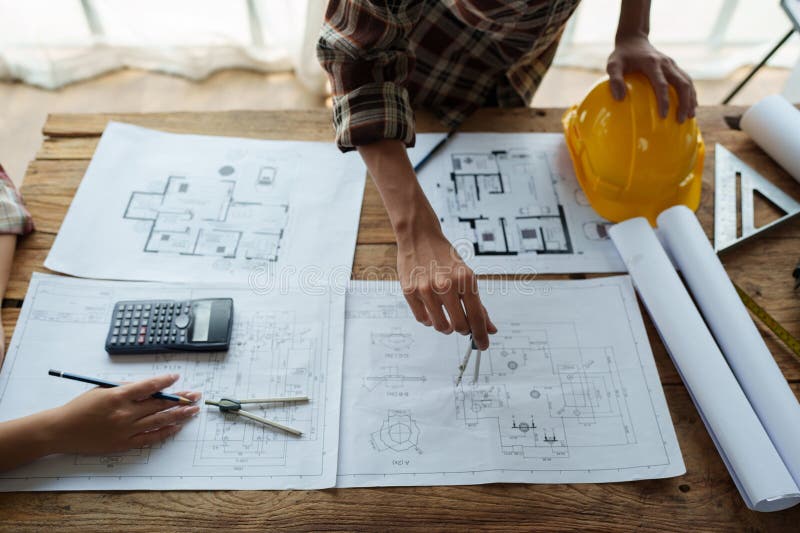 Engineers, Designers and Interior Designers are Finalizing the Design ...