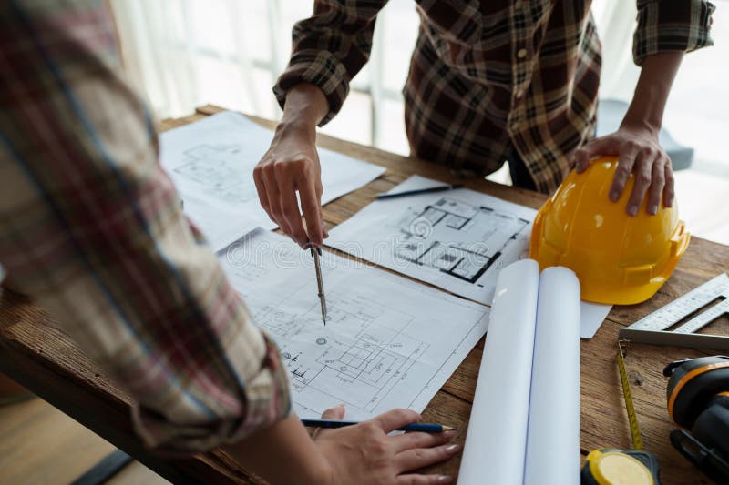 Engineers, Designers and Interior Designers are Finalizing the Design ...