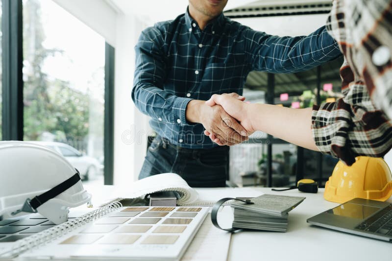 Engineers, Designers and Interior Designers are Handshake Shack Hands ...