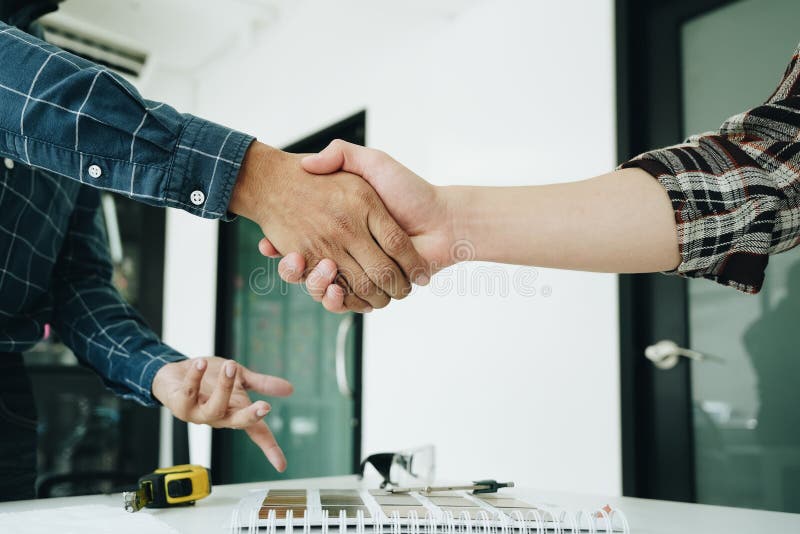 Engineers, Designers and Interior Designers are Handshake Shack Hands ...