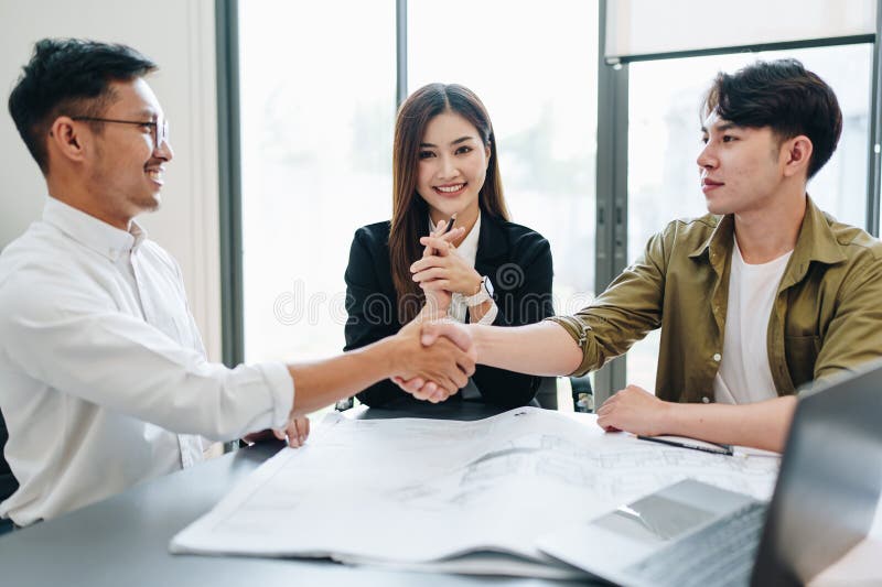 Engineers, Designers and Interior Designers are Handshake Shack Hands ...