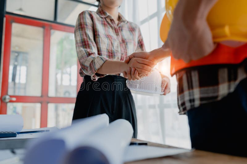 Engineers, Designers and Interior Designers are Handshake Shack Hands ...