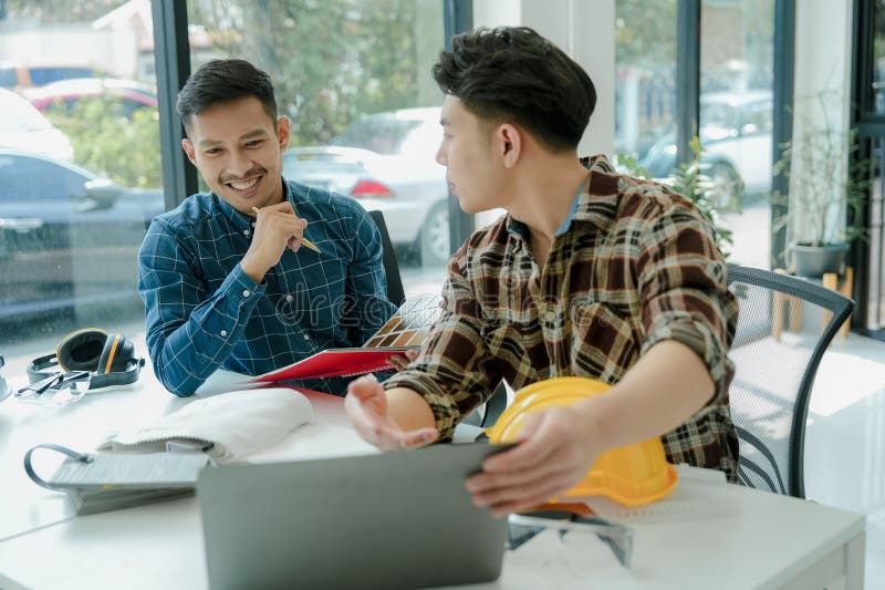 Engineers, Designers and Interior Designers are Finalizing the Design ...