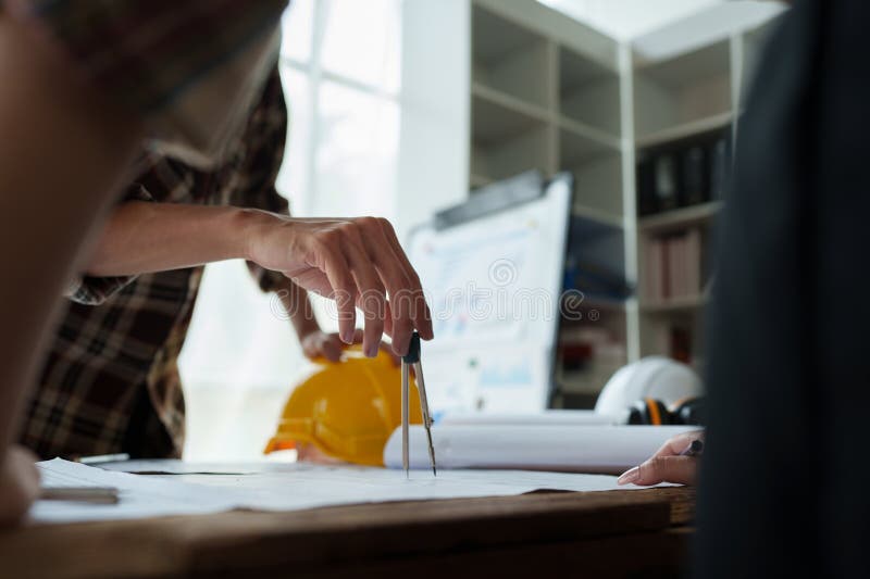 Engineers, Designers and Interior Designers are Finalizing the Design ...