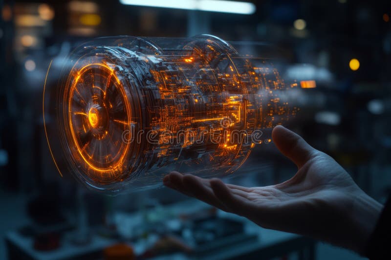 Engineers Develop a Digital Twin of an Aircraft Engine with Holographic ...