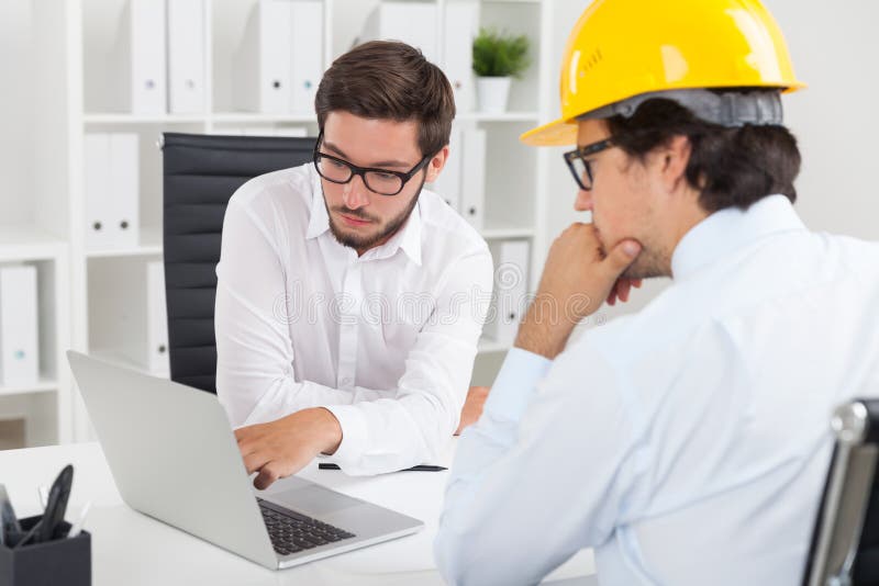 Engineers Discussing Park Project Stock Photo - Image of human, finance ...