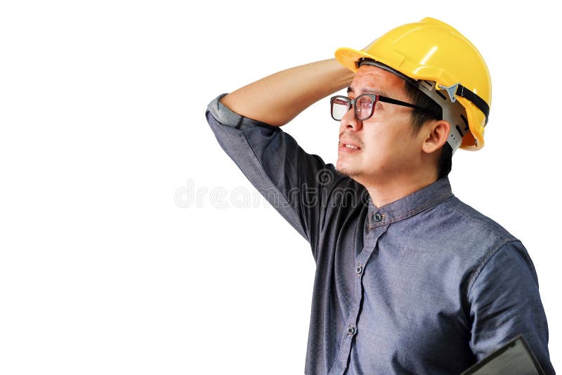 Engineers are Either Strained or Stressed Out by Working Hard Stock ...