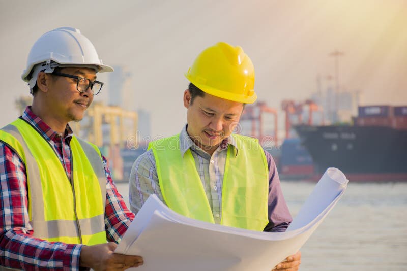 Engineers and Expert Technicians are Checking Stock Photo - Image of ...