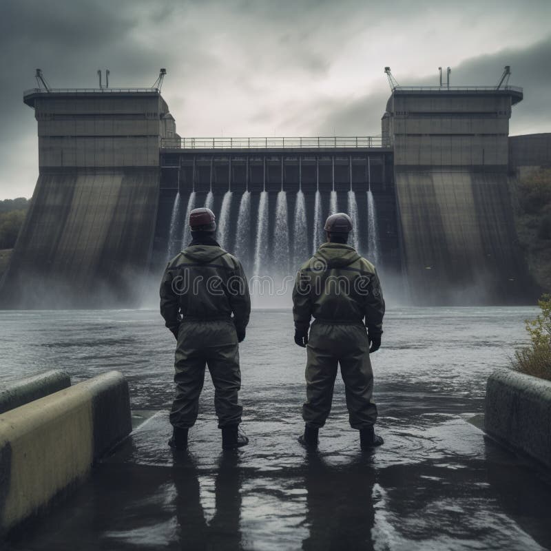 Waterfall Electricity Generation Stock Illustrations – 538 Waterfall ...